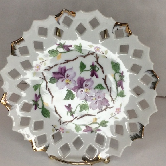 Lefton | Dining | Vintage Lefton China 7 Plate | Poshmark